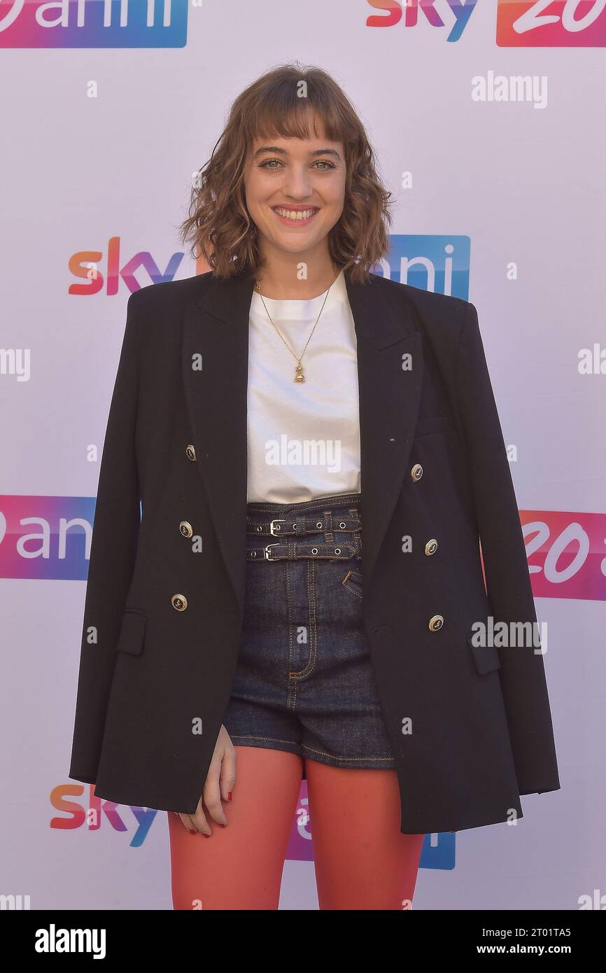 Italien, Rom, 3. Oktober 2023. Veranstaltung „Sky 20 anni“ im museo ...