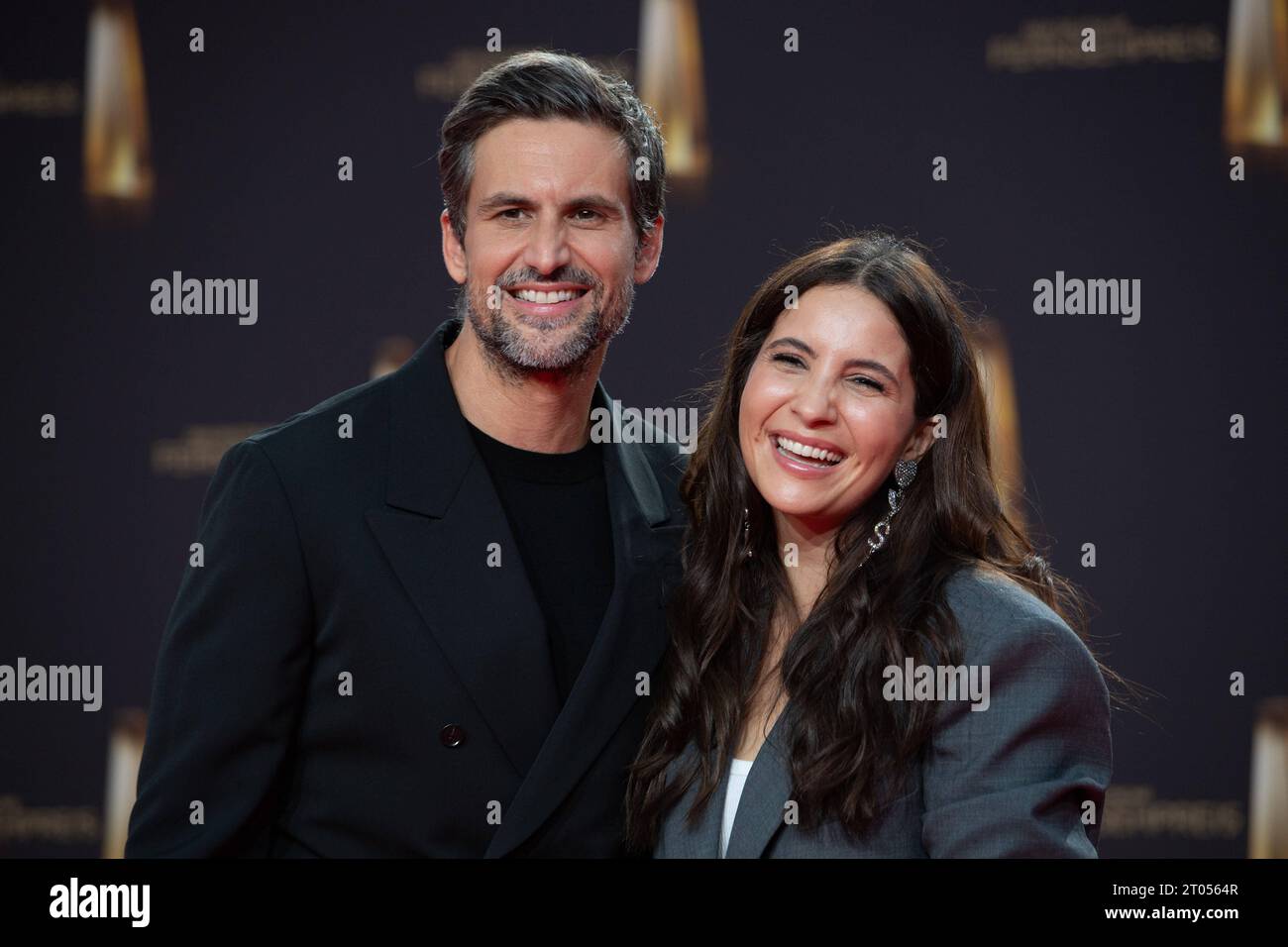 Tom BECK, Schauspieler und Partnerin Chryssanthi KAVAZI, Roter Teppich ...