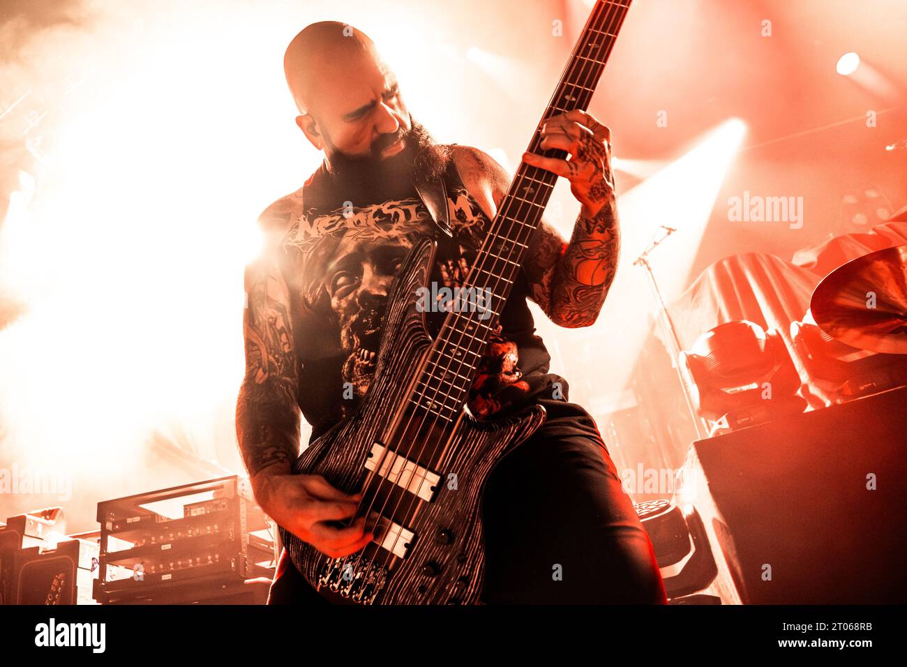 Kopenhagen, Dänemark. Oktober 2023. Die amerikanische Deathcore-Band ...