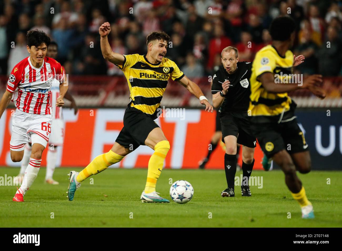 Belgrad, Serbien. Oktober 2023. BELGRAD, SERBIEN - 4. OKTOBER: Filip ...