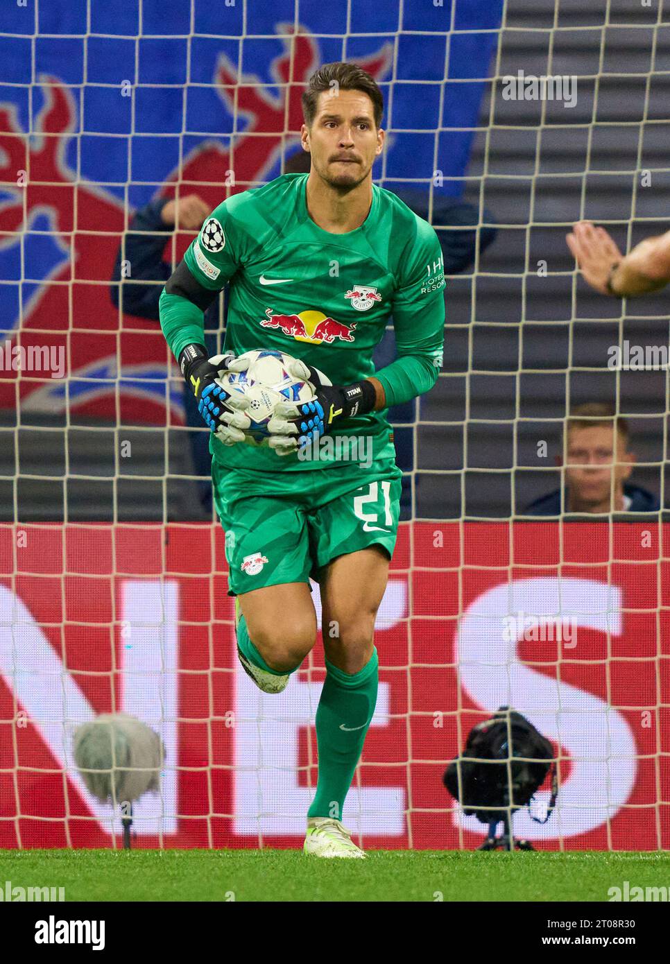 Janis Blaswich, RB Leipzig 21 im Gruppenspiel G RB LEIPZIG - MANCHESTER ...