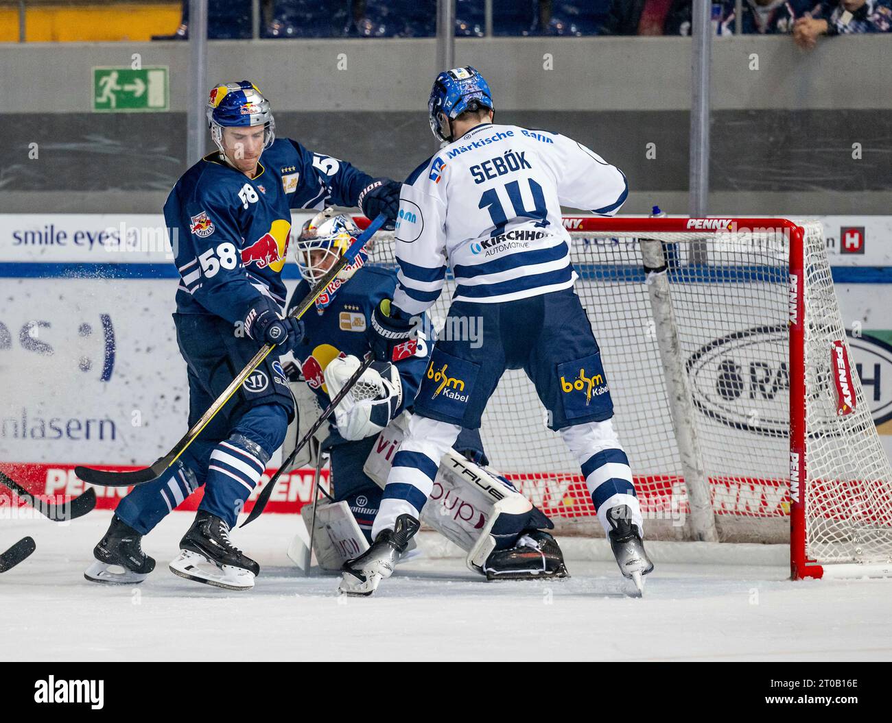 München, Deutschland. Oktober 2023. Ryan McKiernan (EHC Red Bull ...