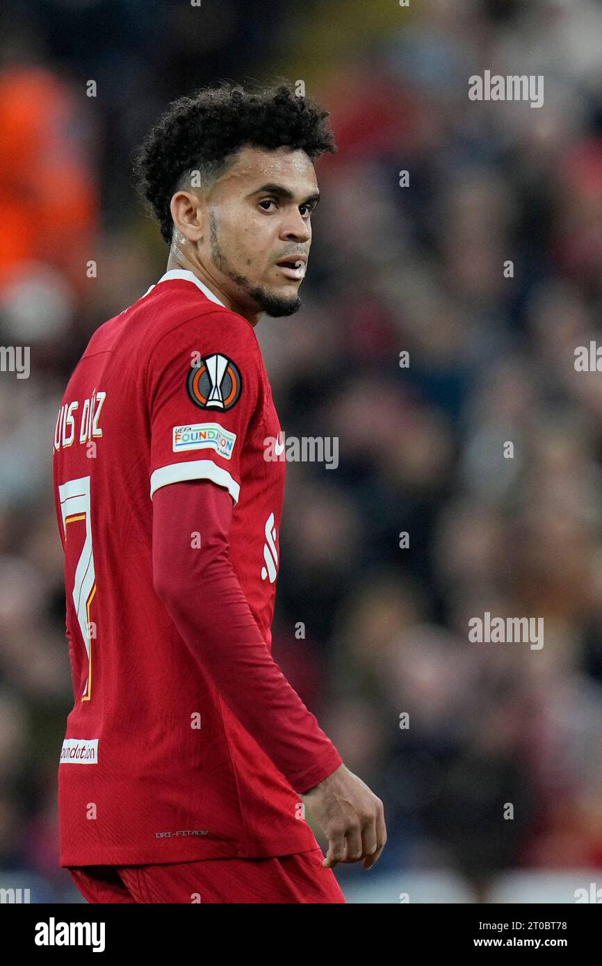 Liverpool gegen union saint gilloise -Fotos und -Bildmaterial in hoher ...