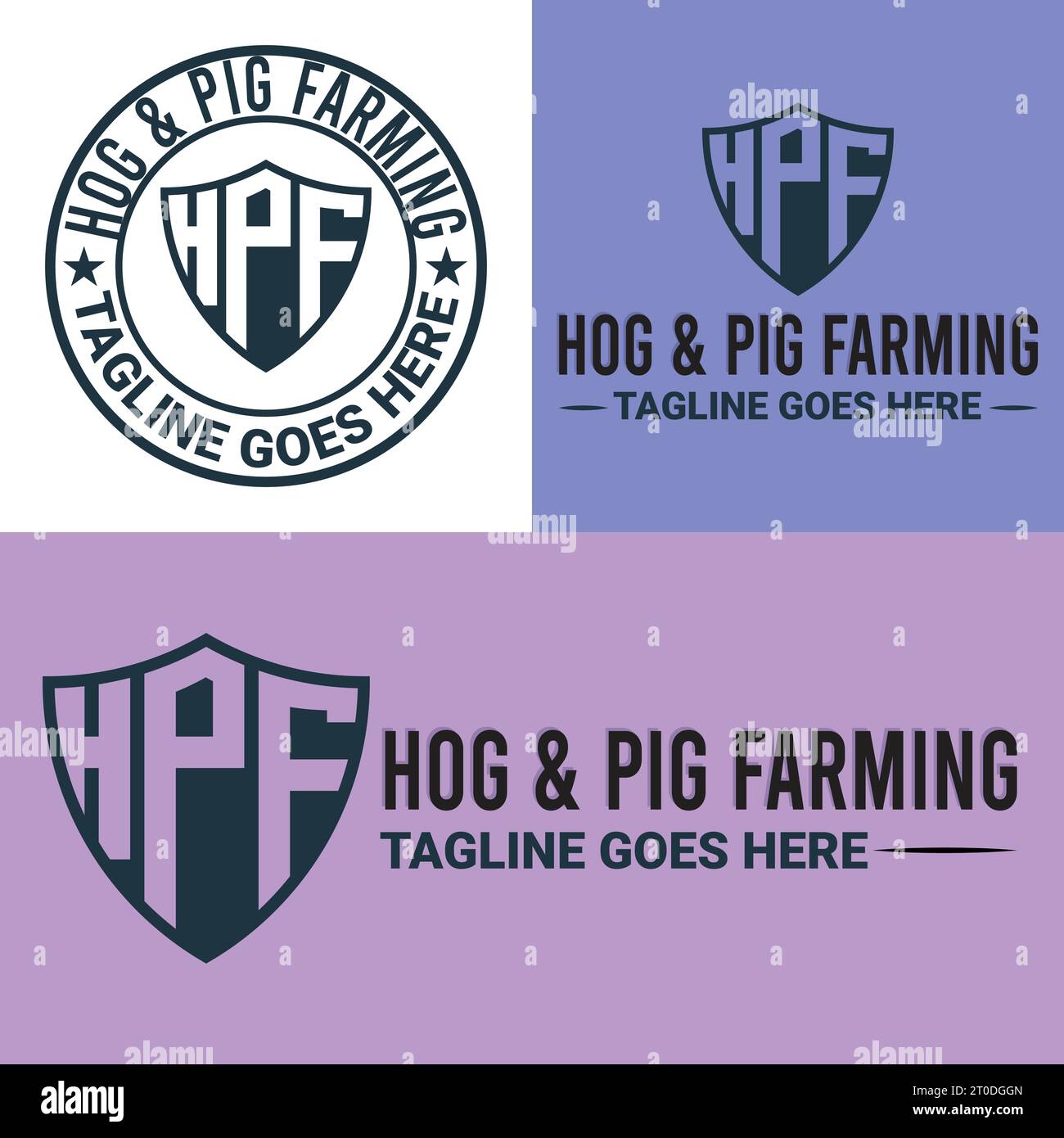 Pig farming Stock-Vektorgrafiken kaufen - Alamy