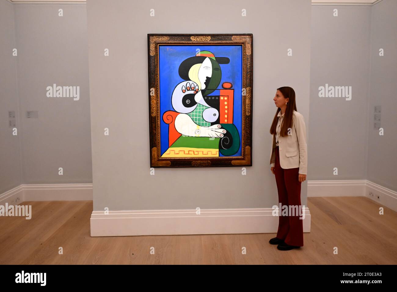 Pablo Picassos Femme a la Montre, von 1932, dem goldenen Jahr des Künstlers, wird dieses ...