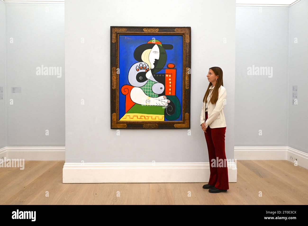 Pablo Picassos Femme a la Montre, von 1932, dem goldenen Jahr des Künstlers, wird dieses ...