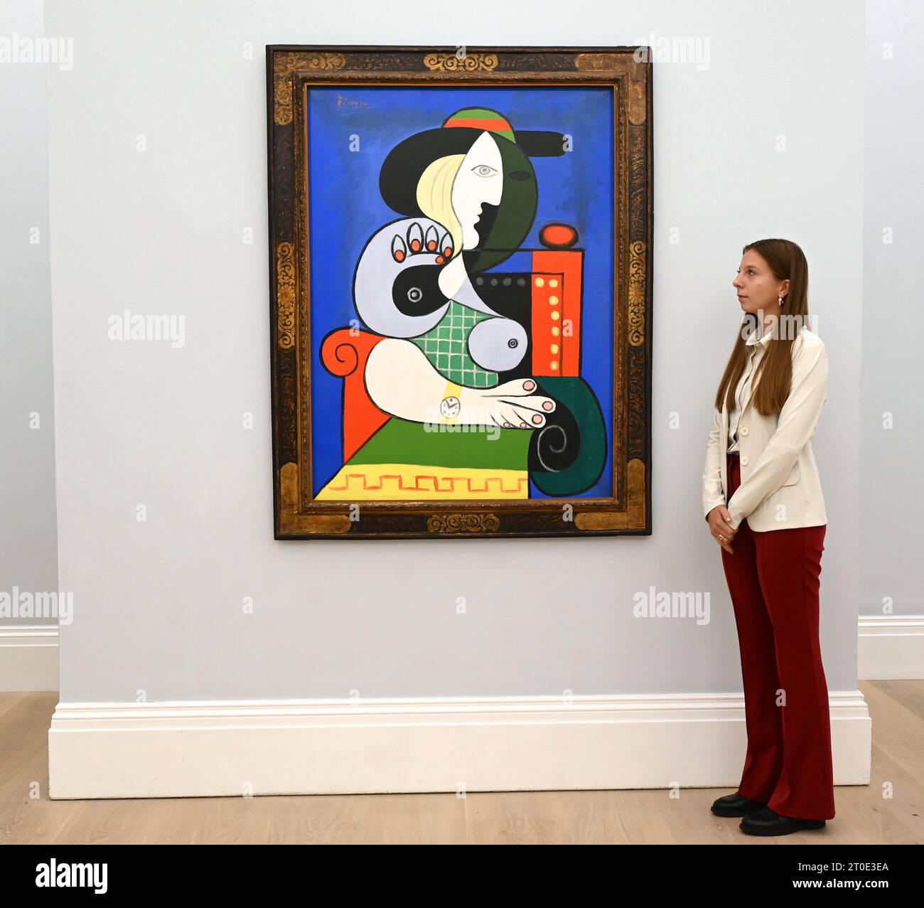 Pablo Picassos Femme a la Montre, von 1932, dem goldenen Jahr des Künstlers, wird dieses ...