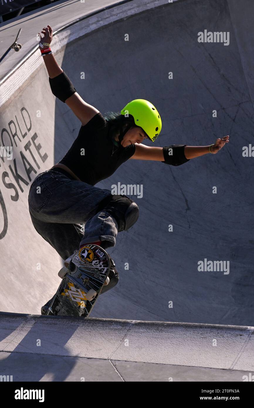 Lido Di Ostia, Rom, Italien. Oktober 2023. Raicca Ventura aus Brasilien ...