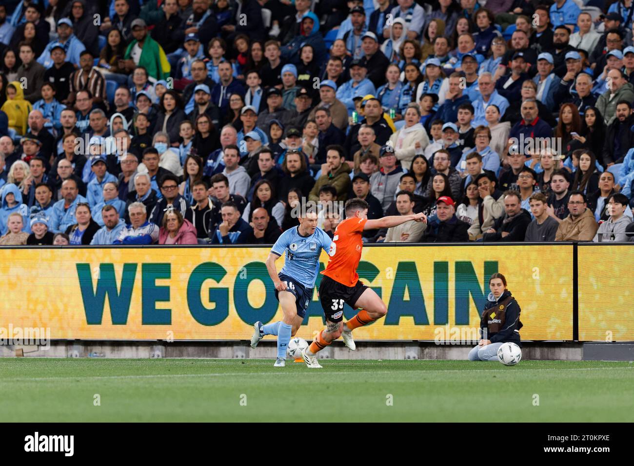 Sydney, Australien. Oktober 2023. Joe Lolley vom Sydney FC tritt am 7 ...
