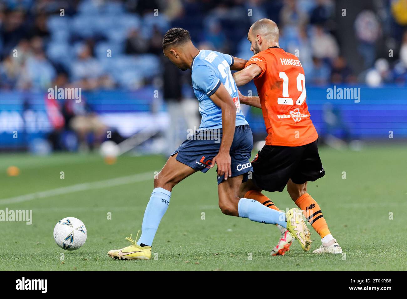 Sydney, Australien. Oktober 2023. Jack Hingert von Brisbane Roar FC ...