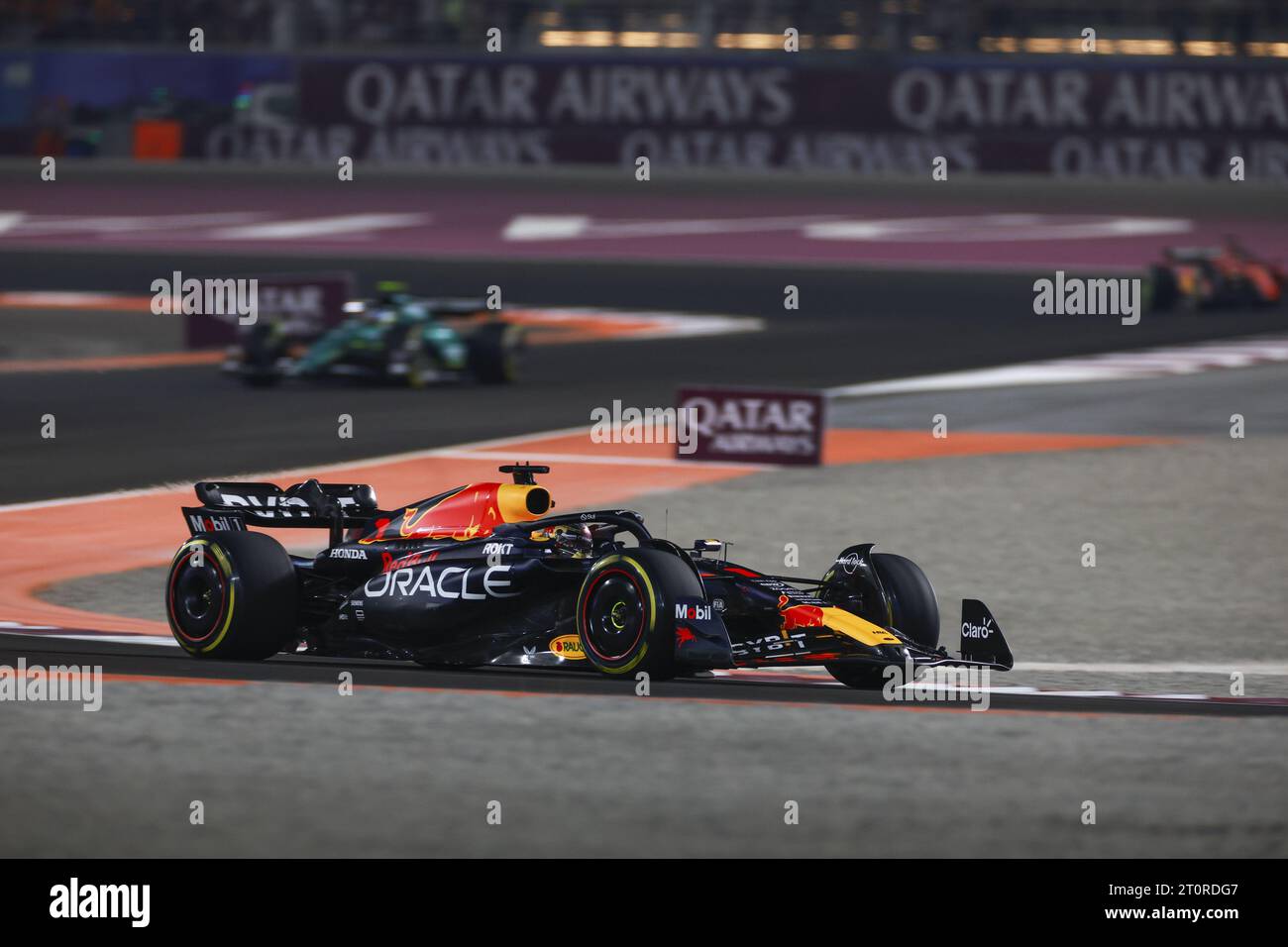 01 VERSTAPPEN Max (nld), Red Bull Racing RB19, Action während des ...