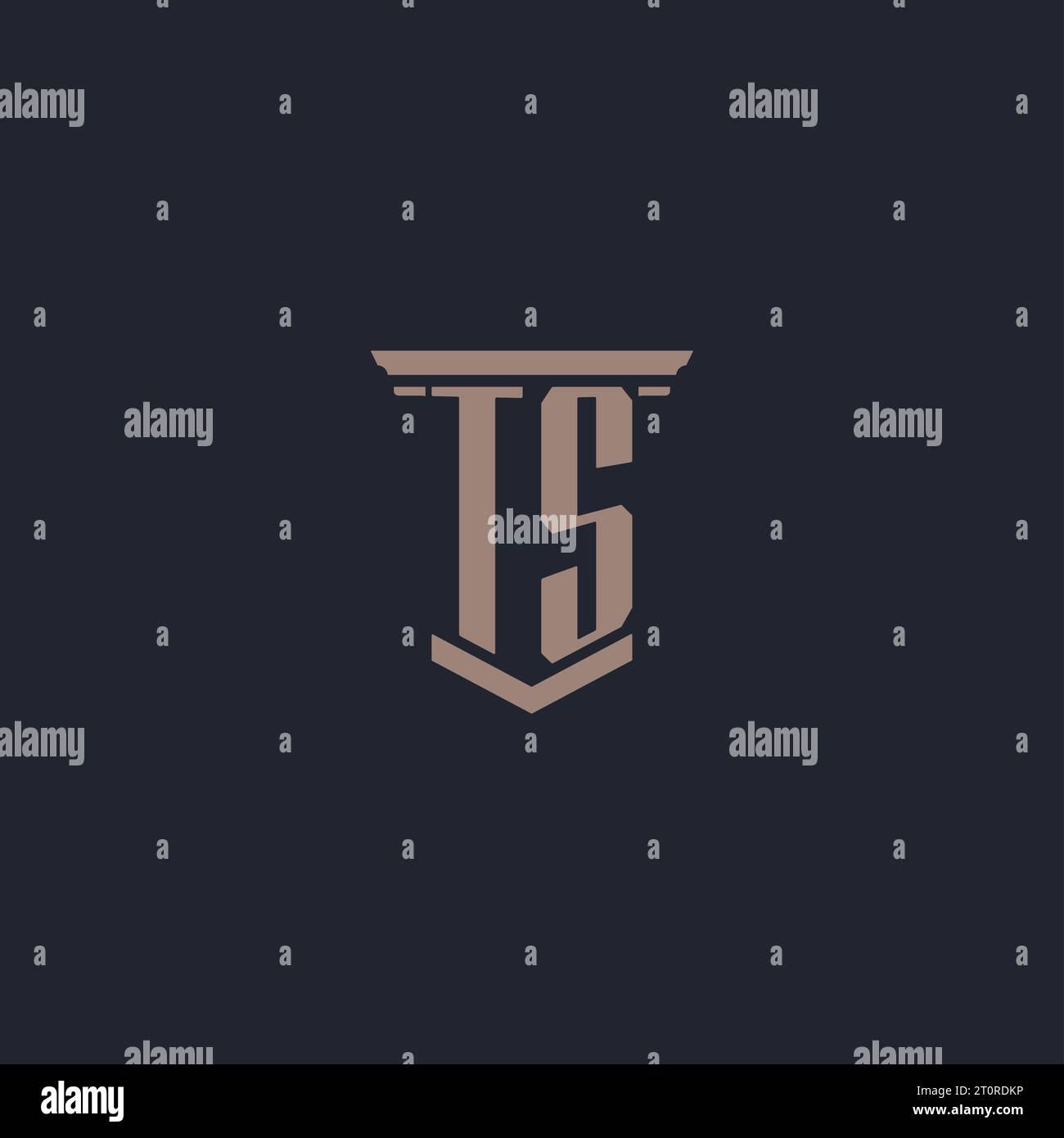 Ts brief logo Stock-Vektorgrafiken kaufen - Seite 2 - Alamy