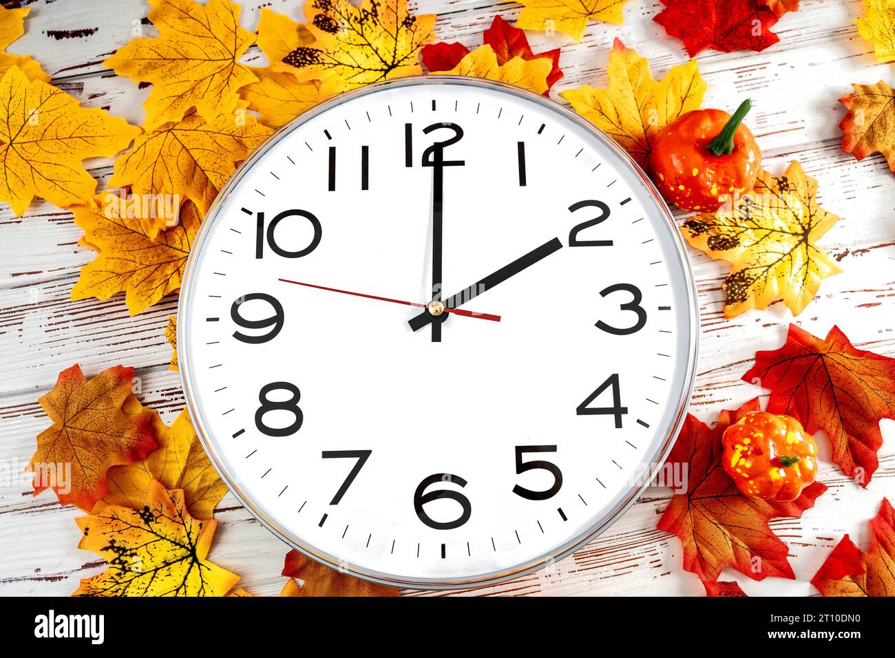 Augsburg, Bayern, Deutschland. Oktober 2023. Zeitumstellung von ...