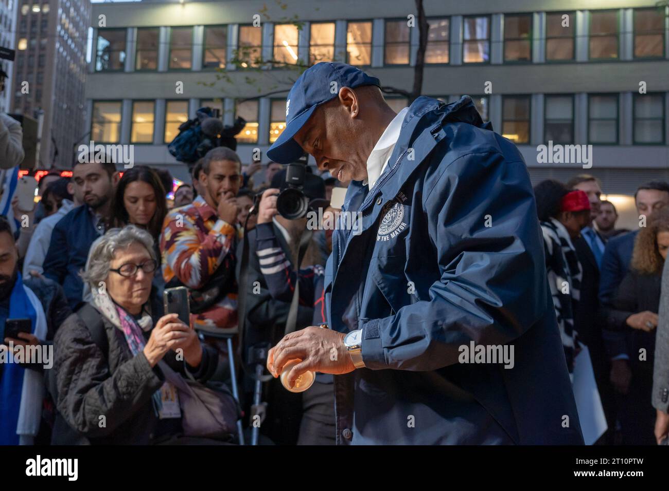 New York, New York, USA. Oktober 2023. (NEU) der Bürgermeister von New ...