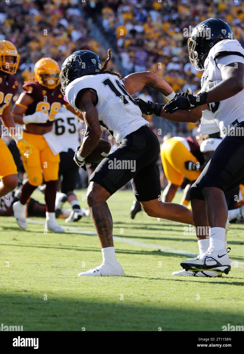 7. Oktober 2023: Colorado Buffaloes Wide Receiver Xavier Weaver (10 ...