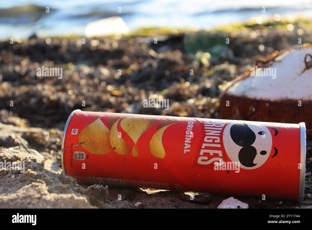 Dürres, Albanien - 03. September 2022 : PRINGLES Original Flavor Potato ...