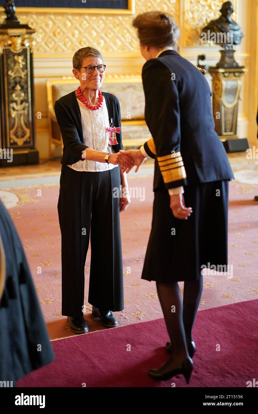 Sarah Turvey aus Oxford, Mitgründerin der Prisons Reading Groups, wird ...