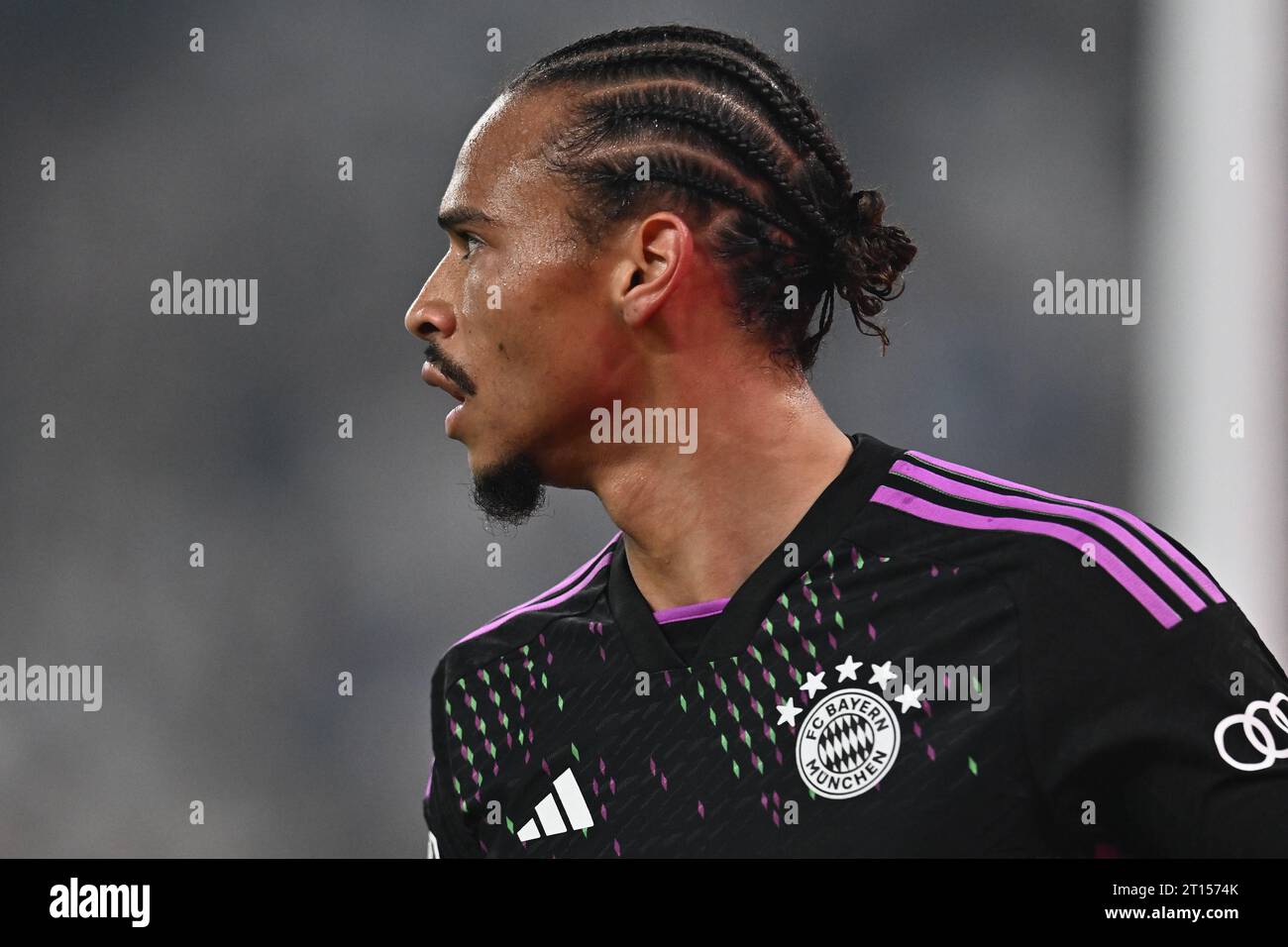 KOPENHAGEN, DÄNEMARK - 3. OKTOBER: Leroy Sane von Bayern München beim ...