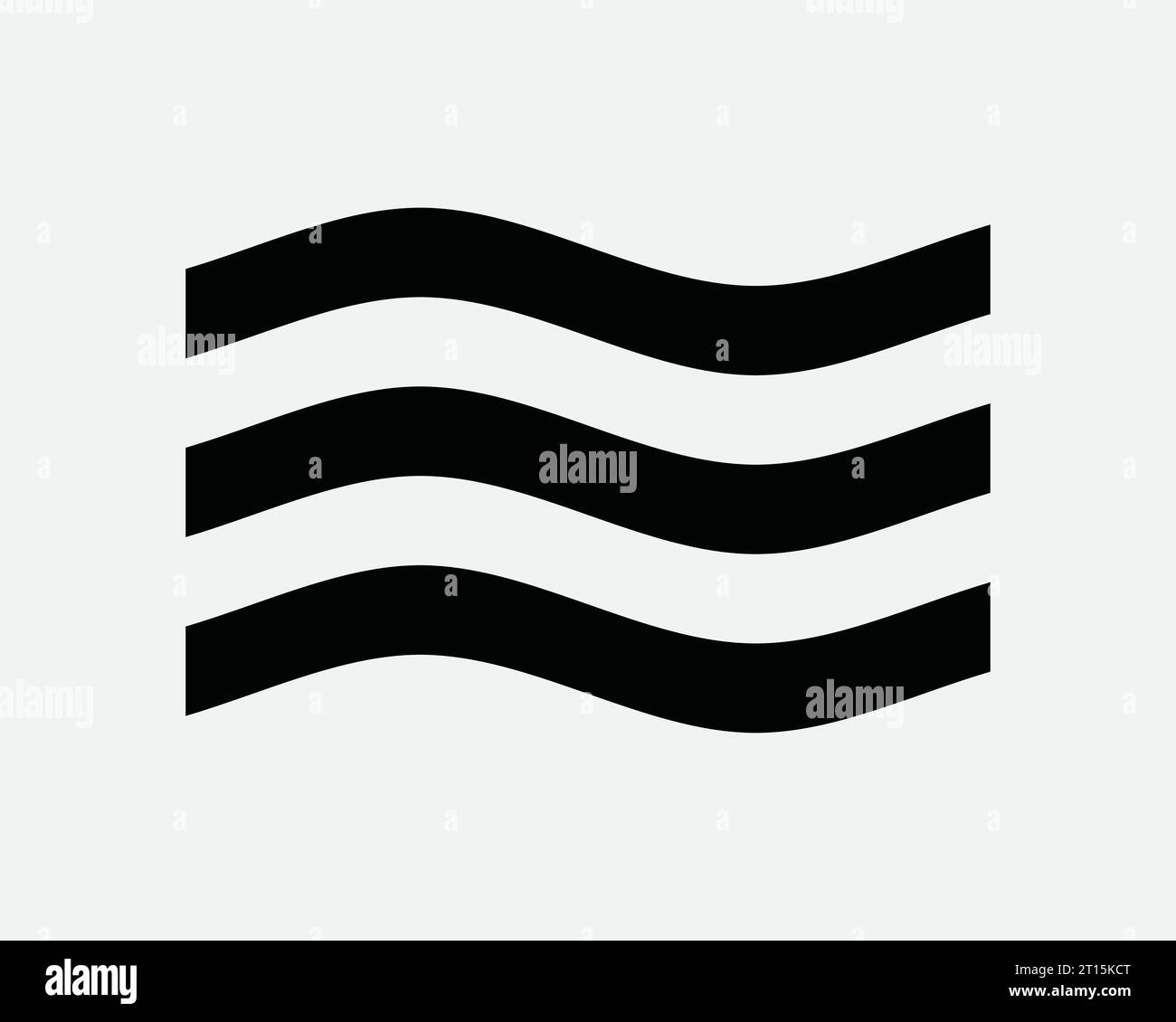 Welle Icon Wellen Wasser Linien Gezeiten Meer Ozean Aqua See Fluss ...