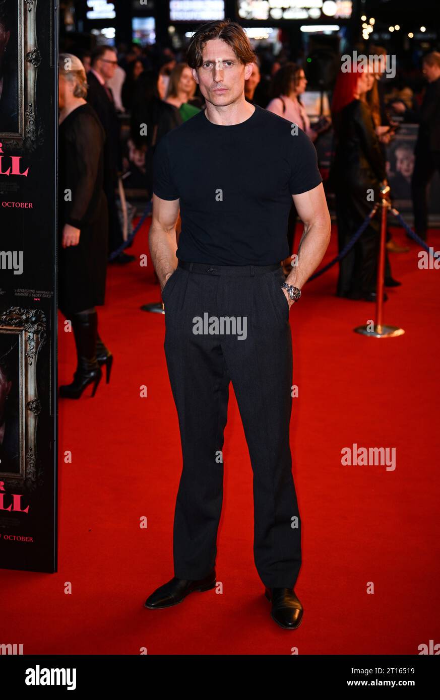 London, Großbritannien. Oktober 2023. Morgan Watkins kommt bei der ...