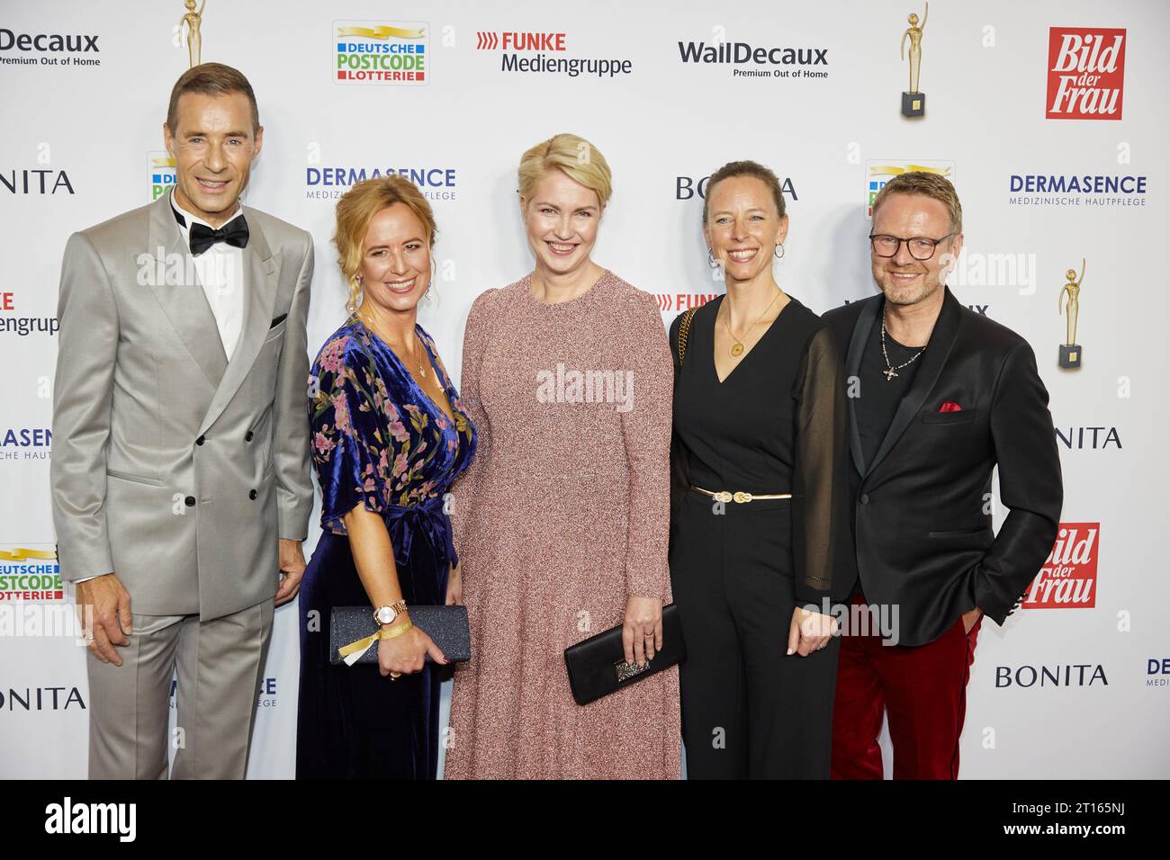 Hamburg, Deutschland. Oktober 2023. Kai Pflaume (l-r), Moderatorin, Julia Becker ...