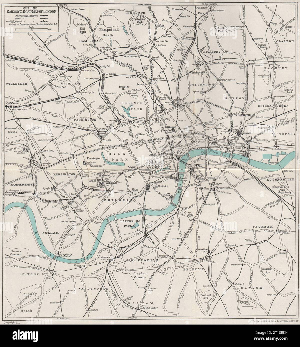 London vintage underground tube map -Fotos und -Bildmaterial in hoher ...