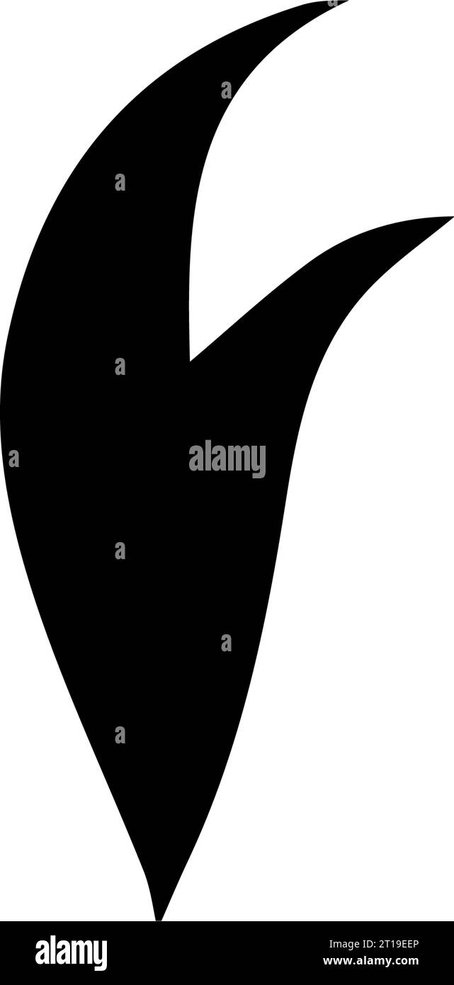 Eine Reihe von Piktogrammen zeigt Symbole zum Thema Feuer. Das Bild ...