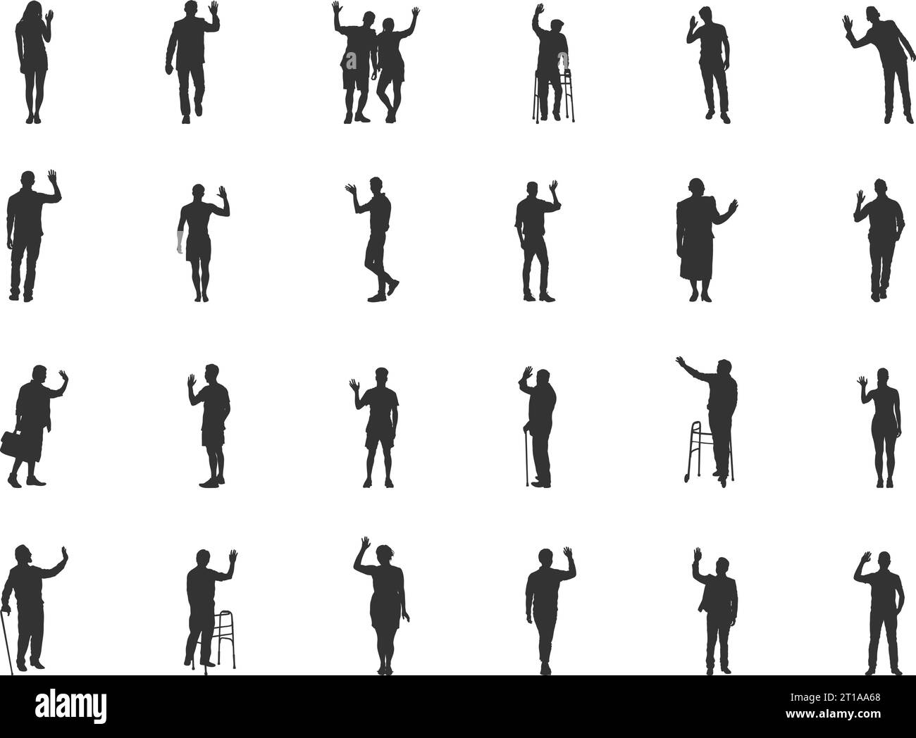 Den menschen winken -Fotos und -Bildmaterial in hoher Auflösung – Alamy