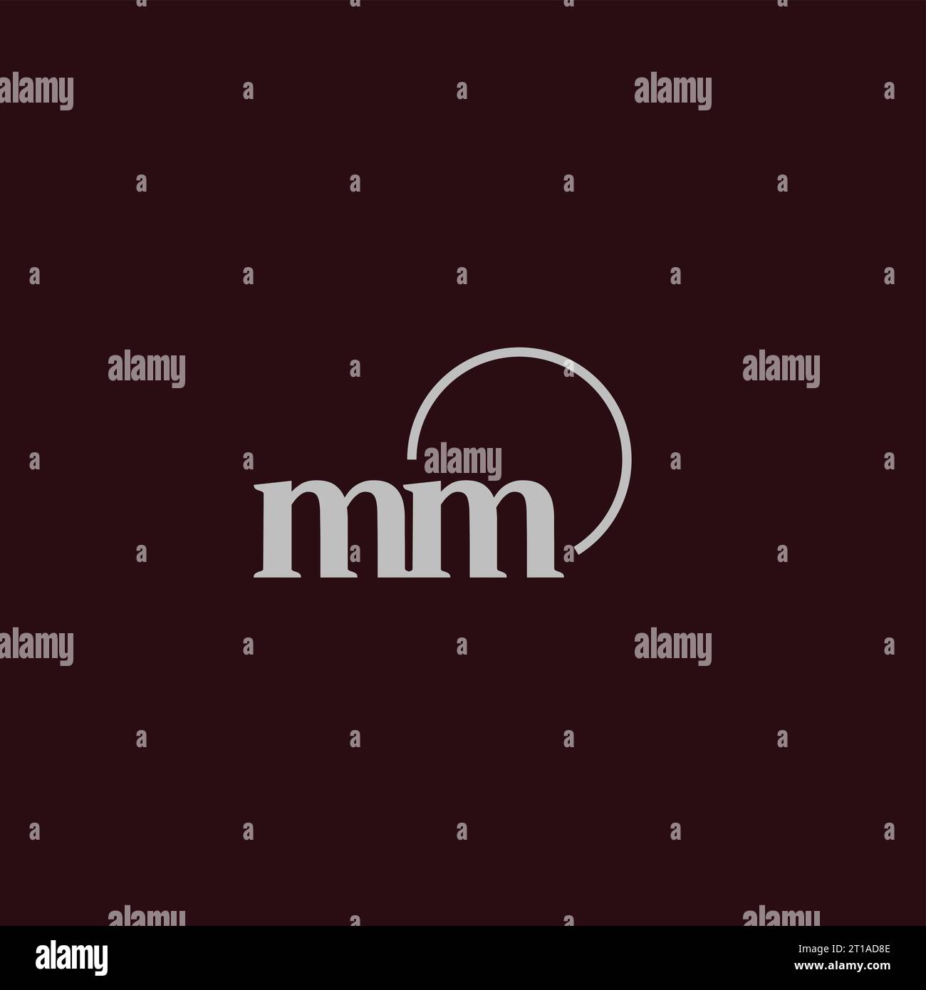 Mm initialen logo -Fotos und -Bildmaterial in hoher Auflösung – Alamy