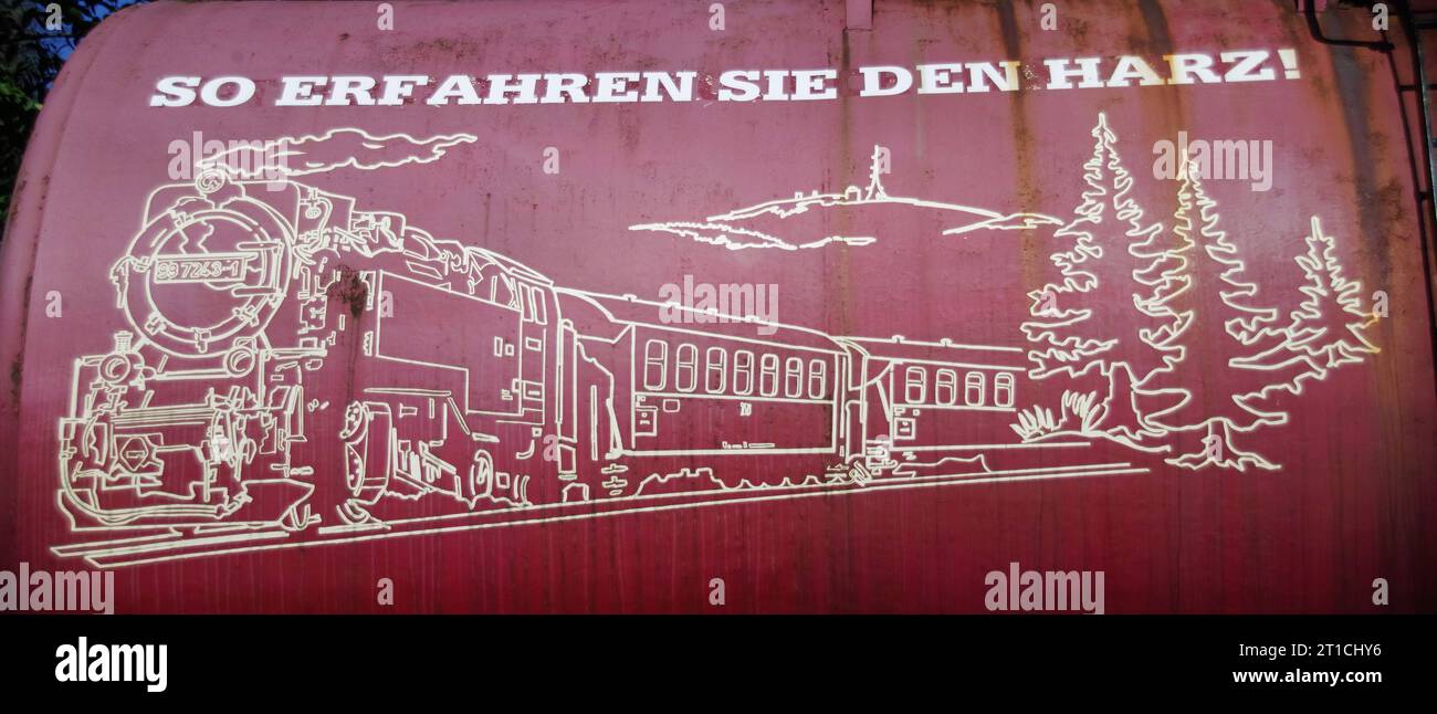 Brockenbahn-Beobachtungen bei der Harzer Schmalspurbahn in drei-Annen ...