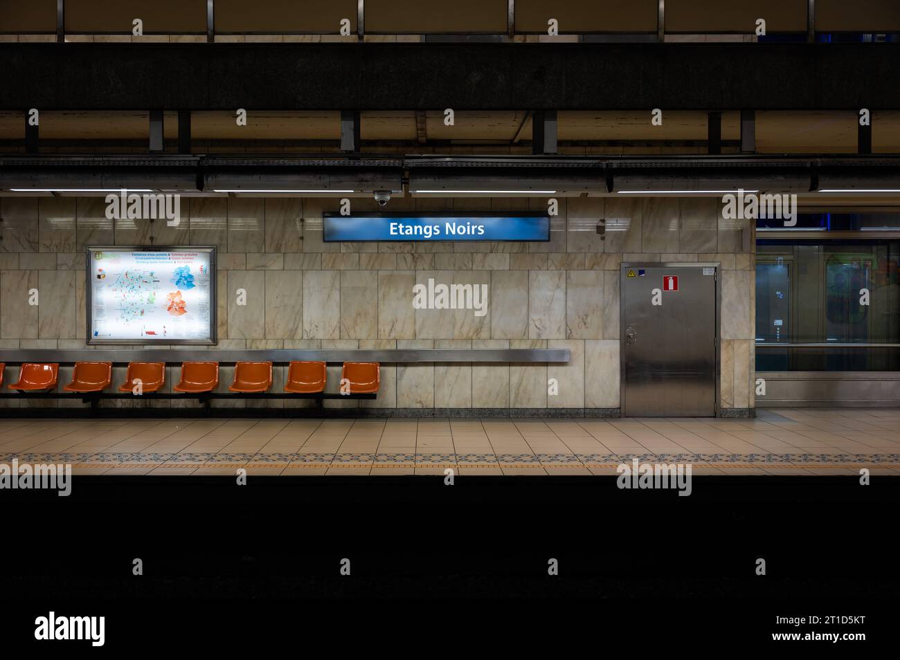 Molenbeek, Region Brüssel-Hauptstadt, Belgien, 8. Oktober 2023 ...