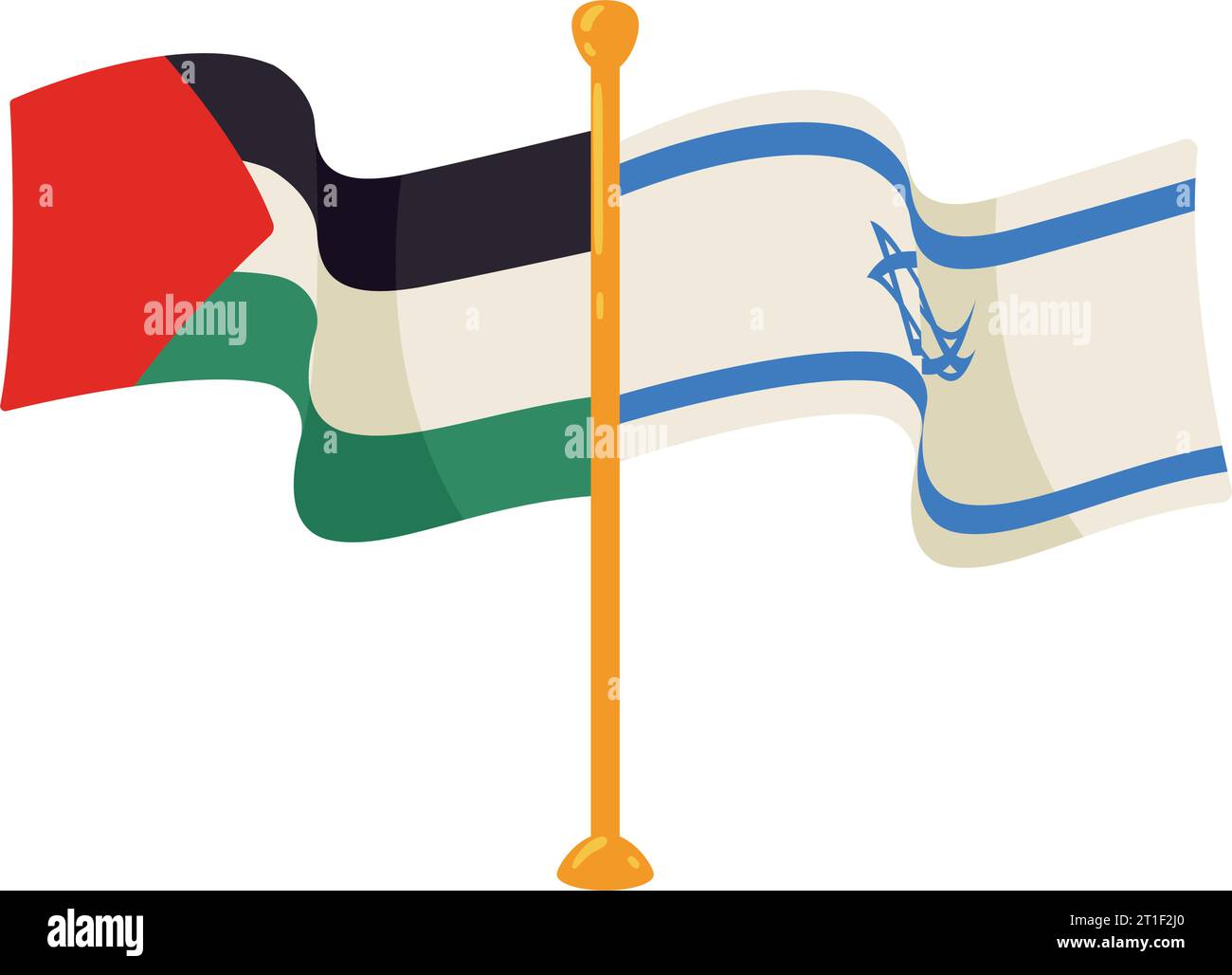 Israel palestine conflict Stock-Vektorgrafiken kaufen - Alamy