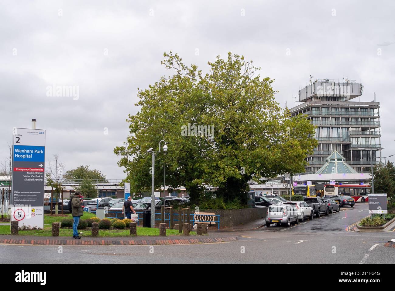 Slough, Großbritannien. Oktober 2023. Wexham Park Hospital in Wexham ...
