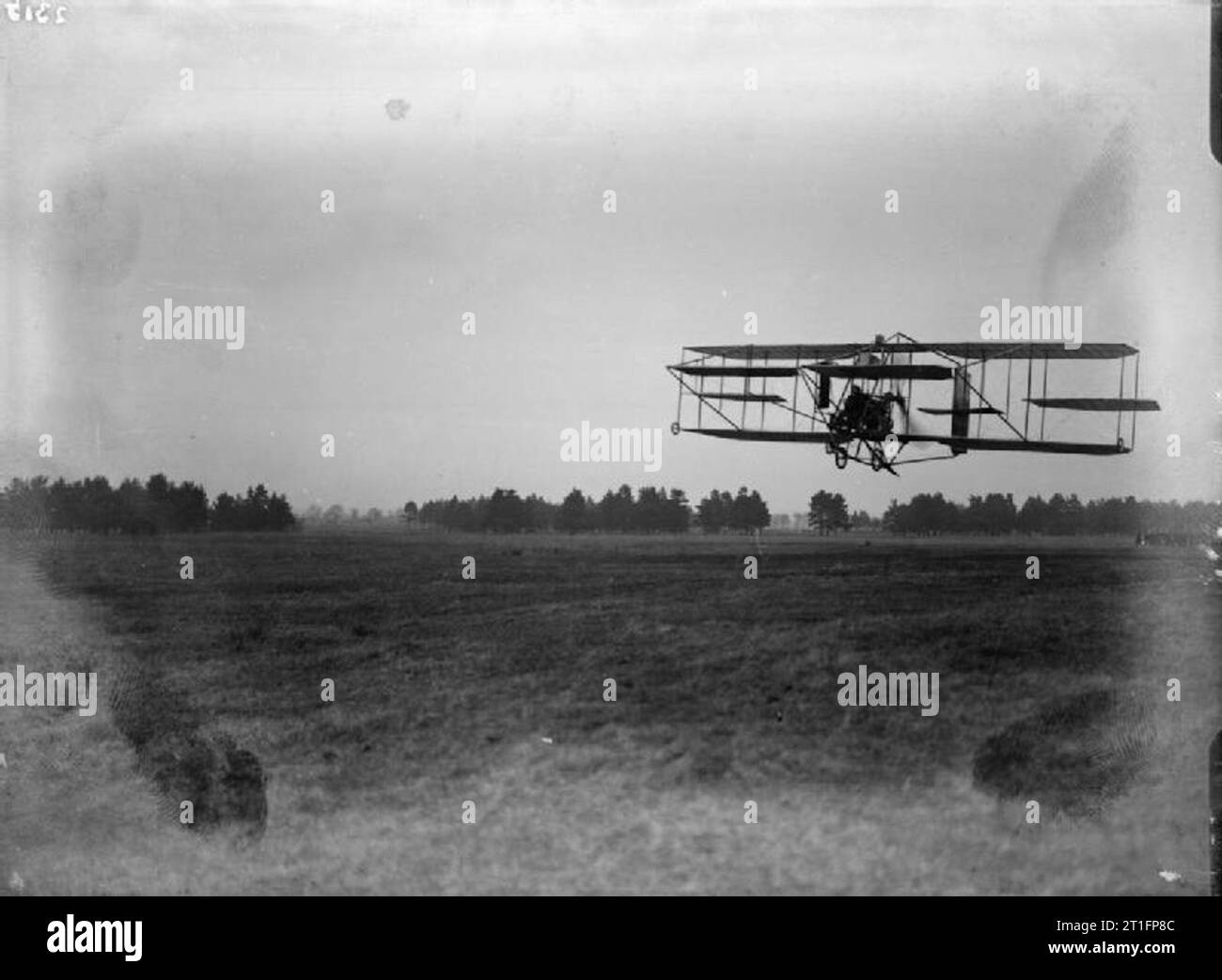 Luftfahrt in Großbritannien vor dem Ersten Weltkrieg Cody Flugzeuge mark II zu Boden niedrig ...
