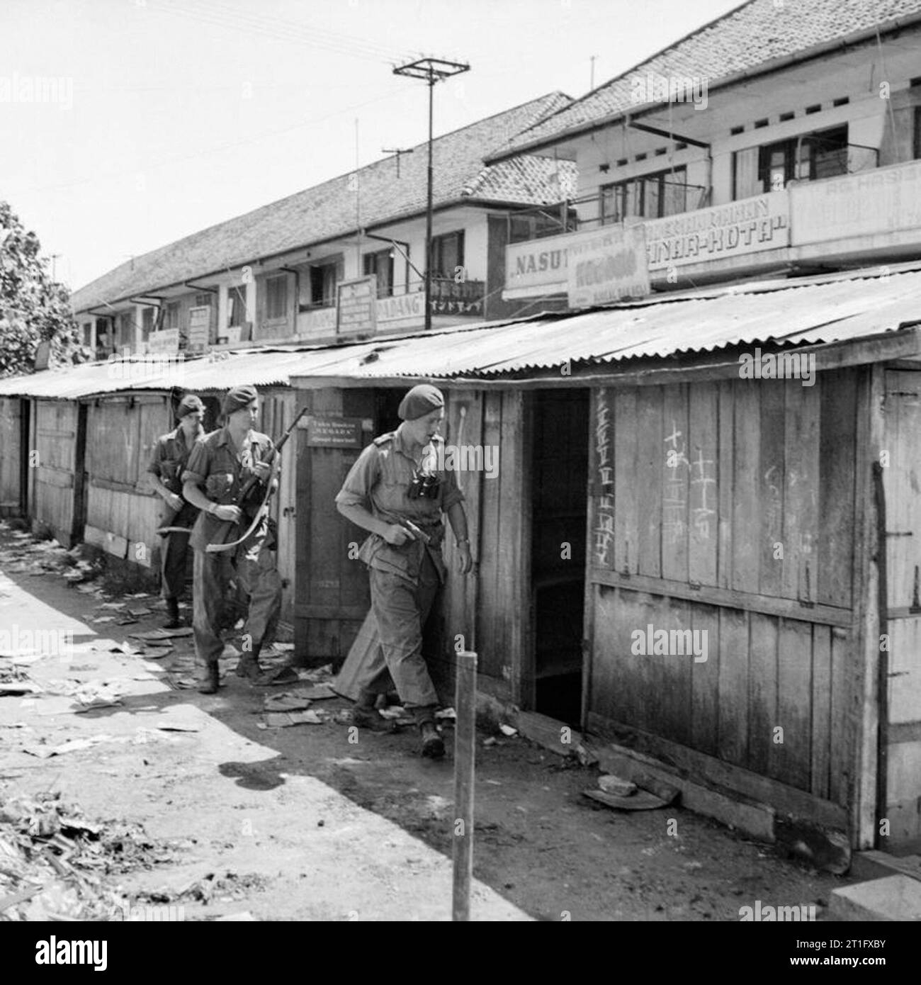 7 bataillon fallschirm regiment Schwarzweiß-Stockfotos und -bilder - Alamy