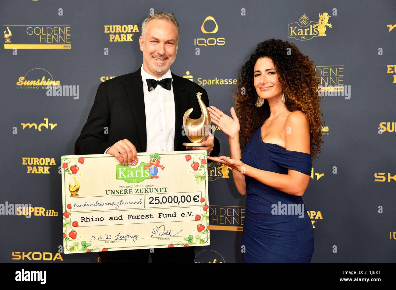 Robert Risch und Marwa Eldessouky bei der 29. Verleihung der Goldenen ...
