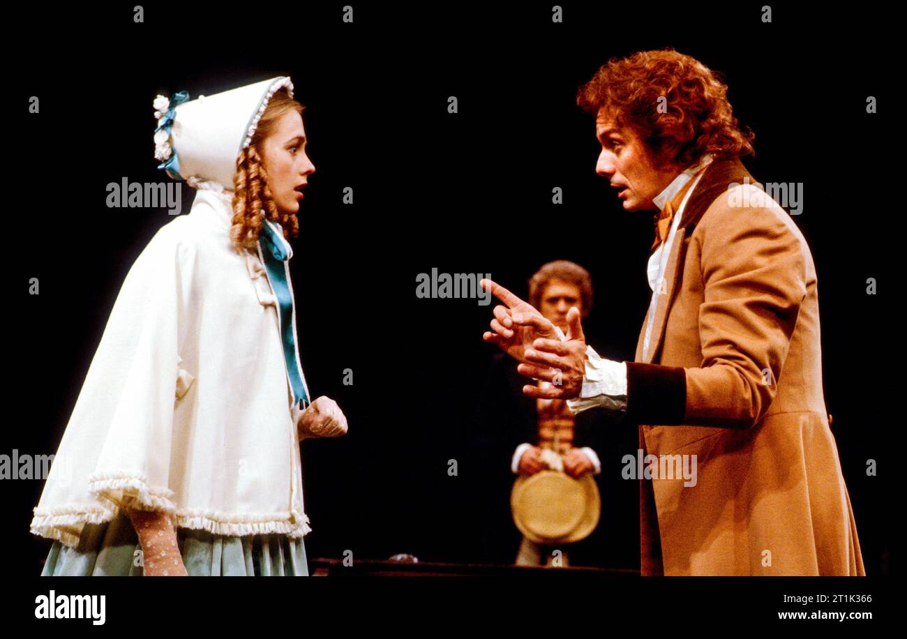 Sarah Berger (Georgina Vesey), Paul Shelley (Alfred Evelyn) in MONEY ...