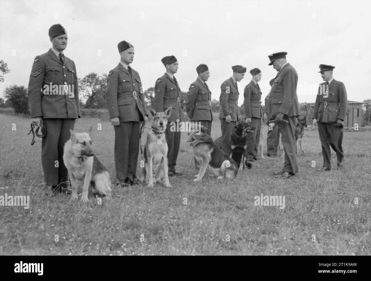 Royal Air Force Flying Training Befehl, 1940-1945. Wing Commander König ...
