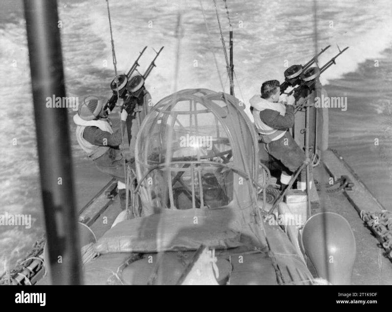 Royal Air Force Marine Branch, 1939-1945. Schützen an Bord der HSL 169 ...