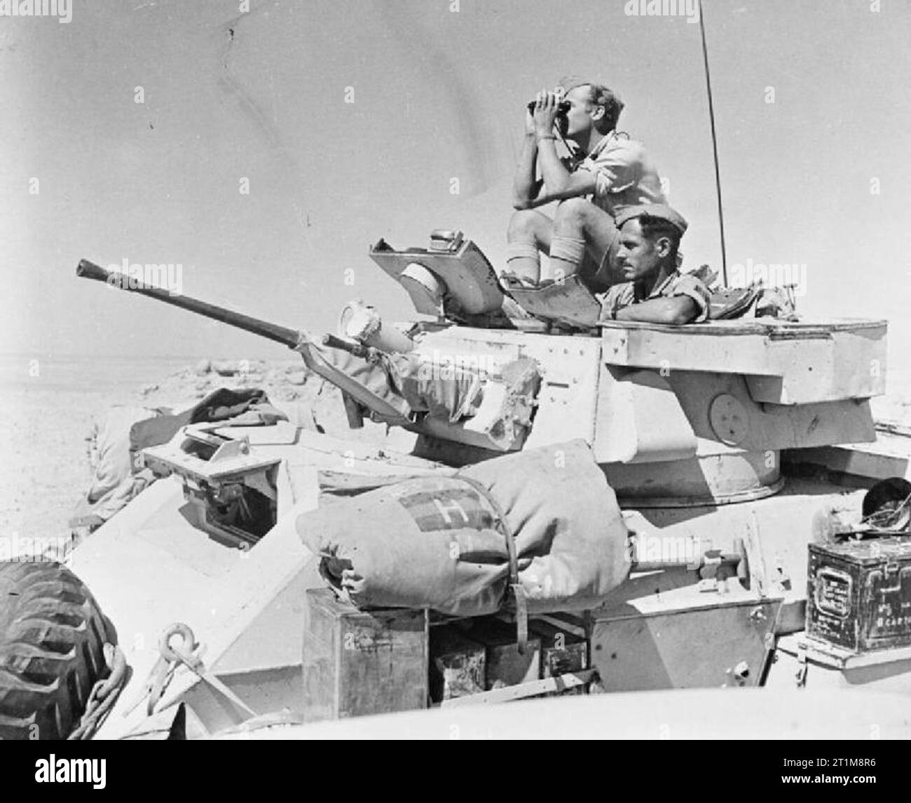 Der britischen Armee in Nordafrika 1942 Humber Mk II Panzerwagen der 4 ...