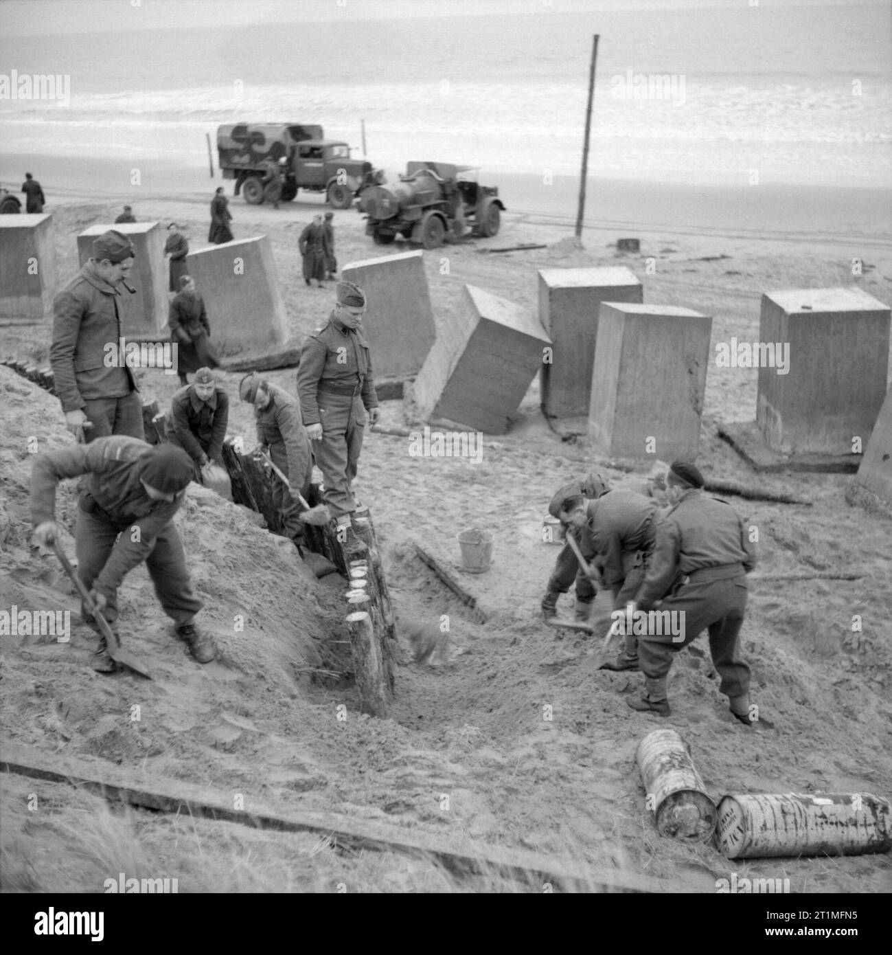 Die polnische Armee in Großbritannien, 1940-1947 Ingenieure der 1 Rifle ...