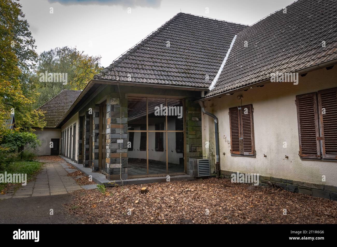 Wandlitz OT Lanke im Bundesland Brandenburg Gebäudekomplex am Bogensee ...
