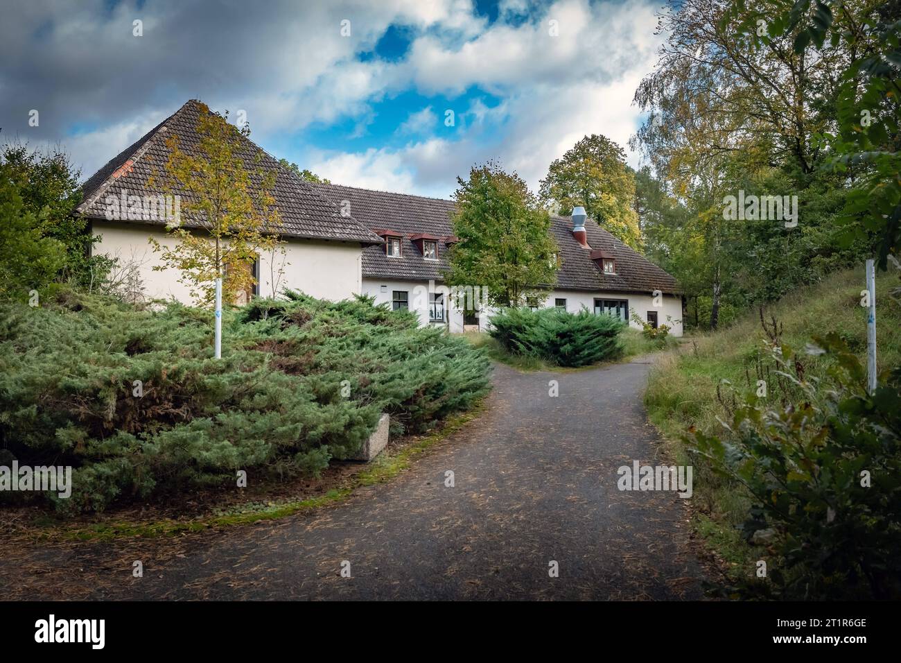 Wandlitz OT Lanke im Bundesland Brandenburg Gebäudekomplex am Bogensee ...