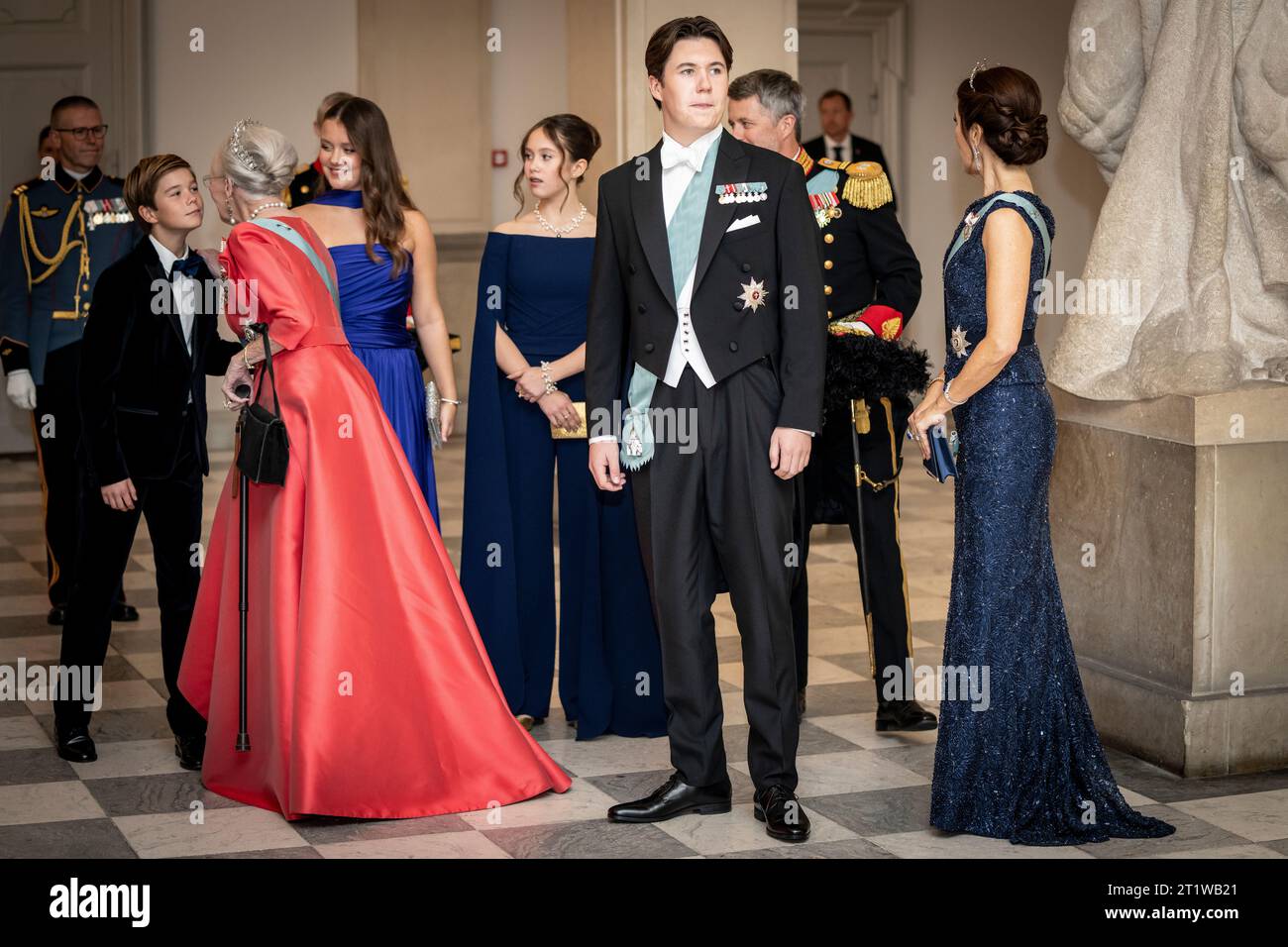 Prinz Vincent, Prinzessin Isabella, Prinzessin Josephine, Prinz Christian, Kronprinz Frederik ...