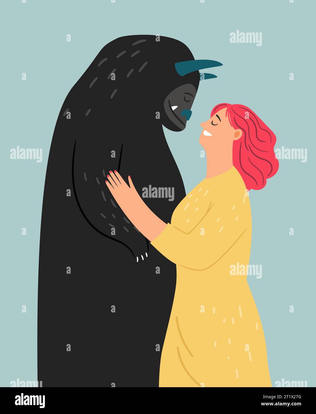 Angst cartoon -Fotos und -Bildmaterial in hoher Auflösung – Alamy