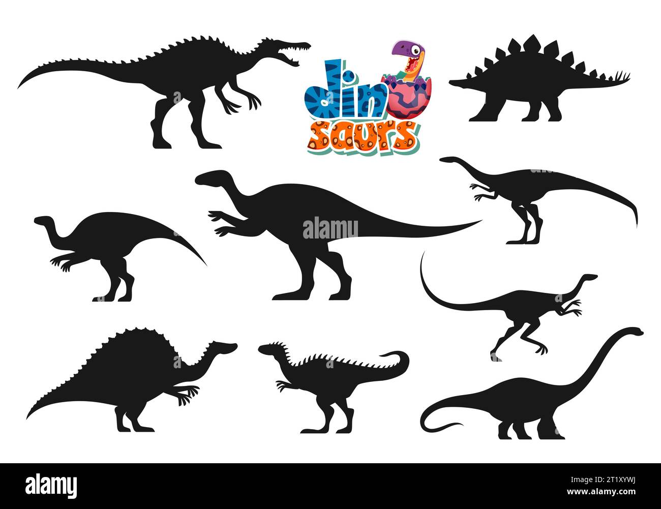 Suchomimus dinosaur Stock-Vektorgrafiken kaufen - Alamy