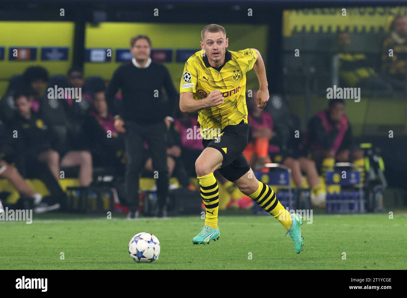 firo: 04.10.2023, Fußball, UEFA CHAMPIONS LEAGUE, Saison 2023/2024, UCL, CL, Gruppenphase, BVB ...