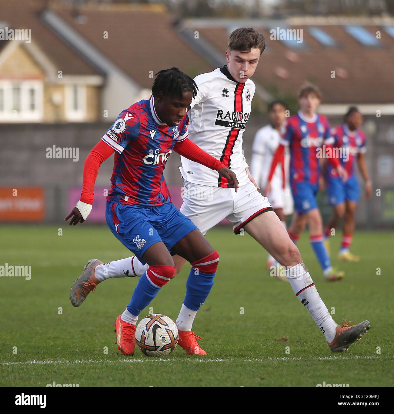 David Omilabu aus Crystal Palace U21. - Crystal Palace U21 gegen ...
