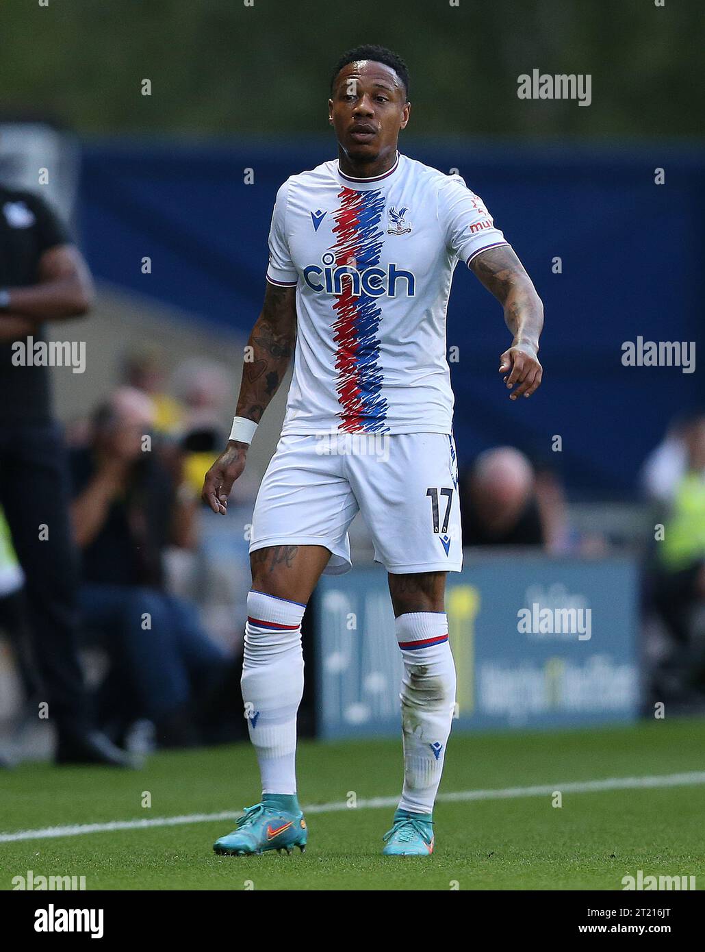 Nathaniel Clyne vom Kristallpalast. - Oxford United gegen Crystal ...