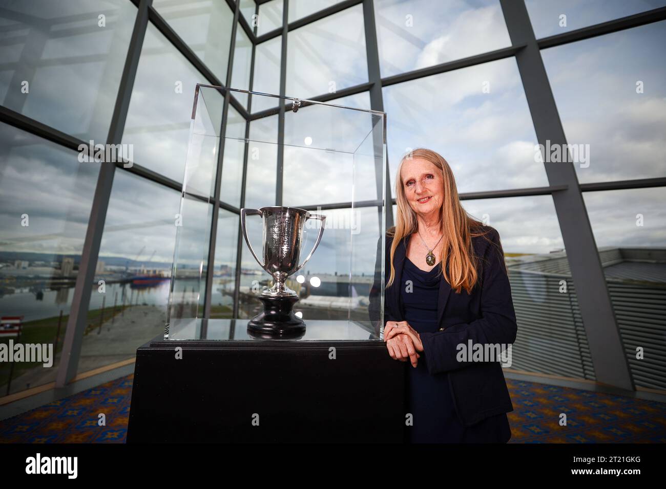 Janet Rostron Urenkelin von Captain Arthur Rostron, mit dem Carpathia ...